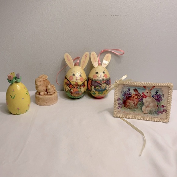 Vintage | Holiday | Collection Of Vintage Easter Decor 5 Pcs | Poshmark